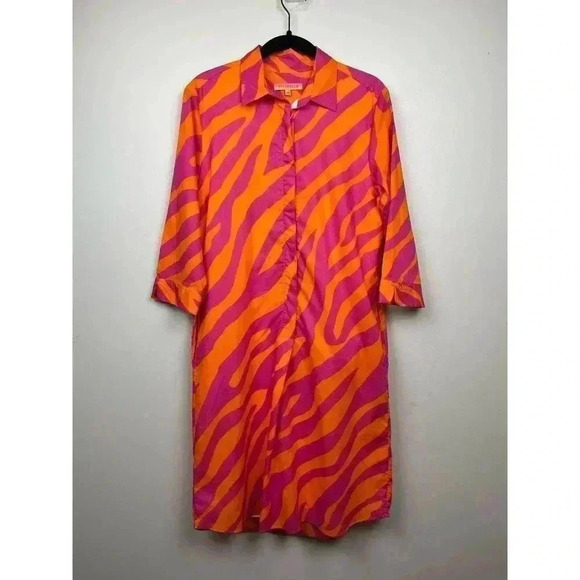 Vilagallo | Dresses | Nwt Vilagallo Adriana Zebra Print Dress Size 4 Or ...